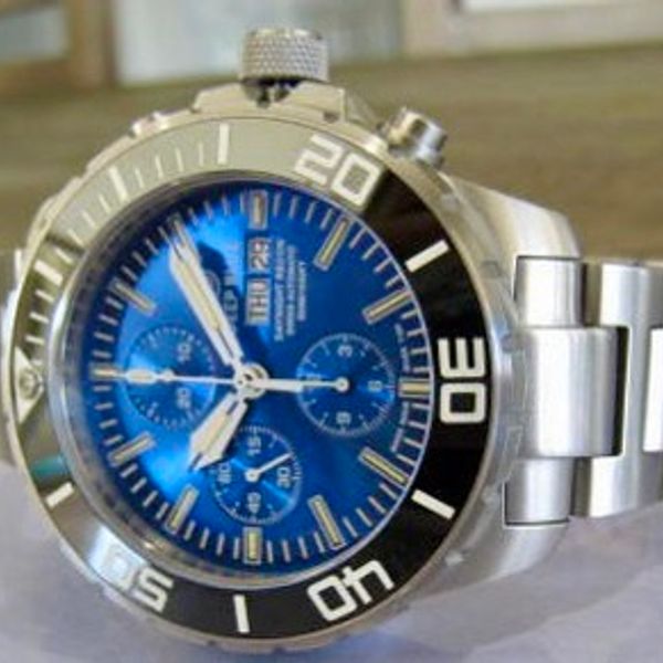 [$1,050 USD] Deep Blue: Daynight Recon Valjoux 7750 Chronograph ...