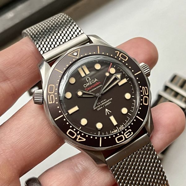 Omega Seamaster No Time To Die (NTTD) Bracelet and NATO | WatchCharts Marketplace