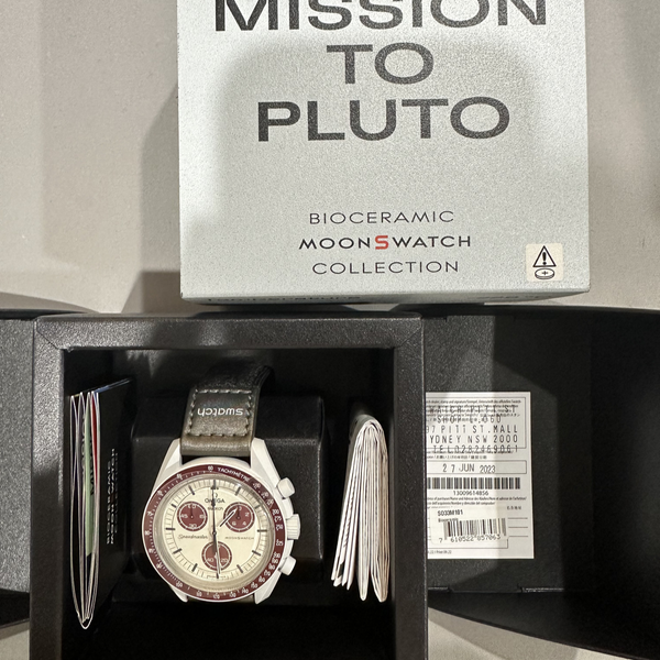Swatch Bioceramic MoonSwatch Collection, Mission to Pluto | WatchCharts ...