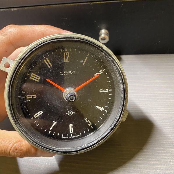 [WTS] [repost] vintage Kienzel Opal or Buick car clock neat display ...