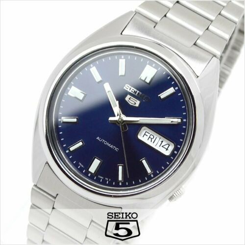 SEIKO 5 SNXS77 SNXS77K1 21 Jewels Automatic 30m Original Box Navy ...