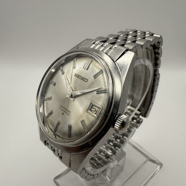 Seiko 6602-8050 Silver Sunburst Dial - Dec 1977 - Manual-Wind - Beads ...