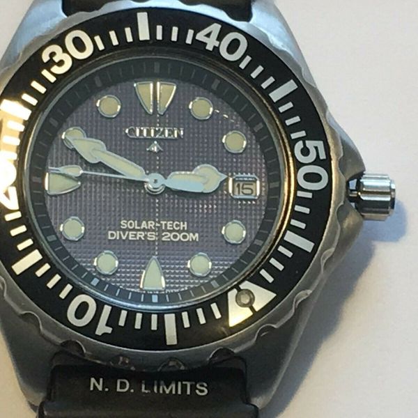 Citizen Solar-Tech 200M Eco-Drive Mens Diver Watch | WatchCharts