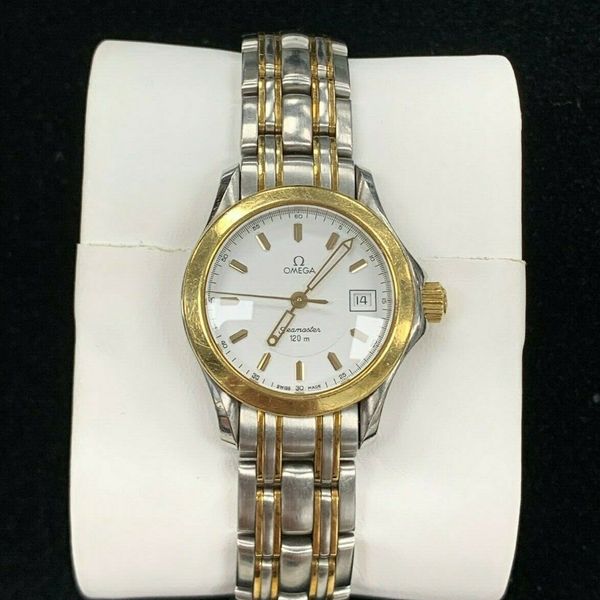 Omega Seamaster 6502-830 two-tone Ladies Watch RARE | WatchCharts ...