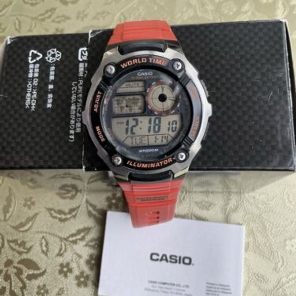 CASIO 3198 WORLD TIME ILLUMINATOR DIGITAL WATCH | WatchCharts Marketplace