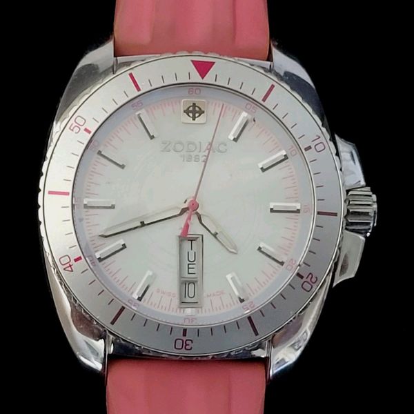 Zodiac Speed Dragon Watch ZO5512 Vintage Inspired Design 38mm 9.4 ...