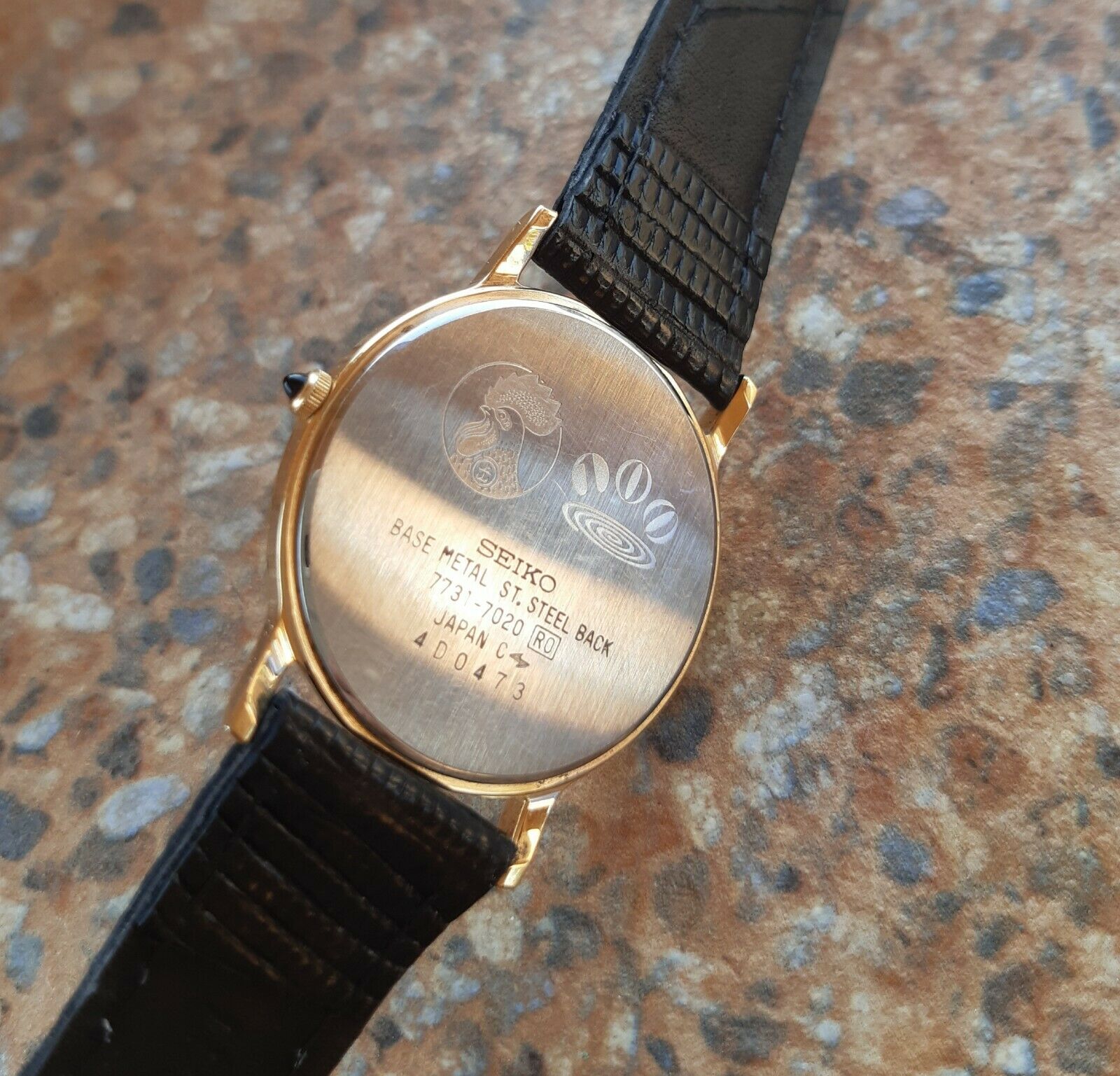 Vintage Seiko Dolce 7731 7020 December 1984 Kincho 100th Vintage Seiko Dolce 7731 7020 December 1984 Kincho 100th