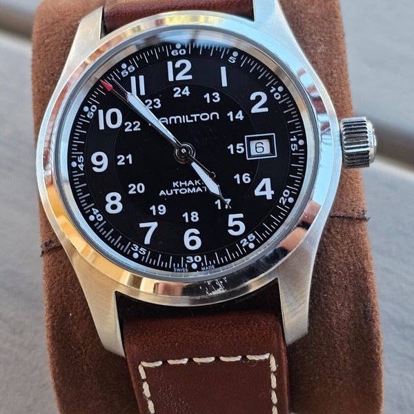 Used 2021 HAMILTON Khaki Field 42MM Brown Automatic Men's Watch ...