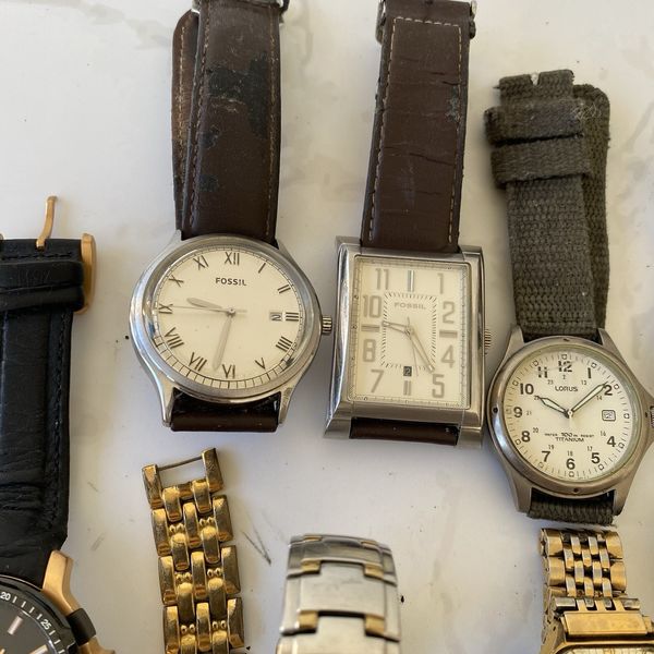 Job Lot Bundle X 15 Watches Pulsar Fossil Lorus Rotary Watches ...