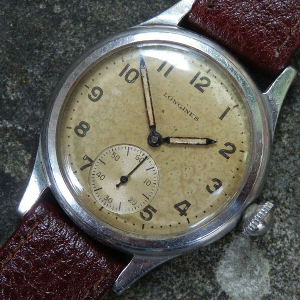 Longines Sei-Tacche Vintage Mens Wristwatch ref. 5411 cal. 12.68Z from 1949 | WatchCharts ...