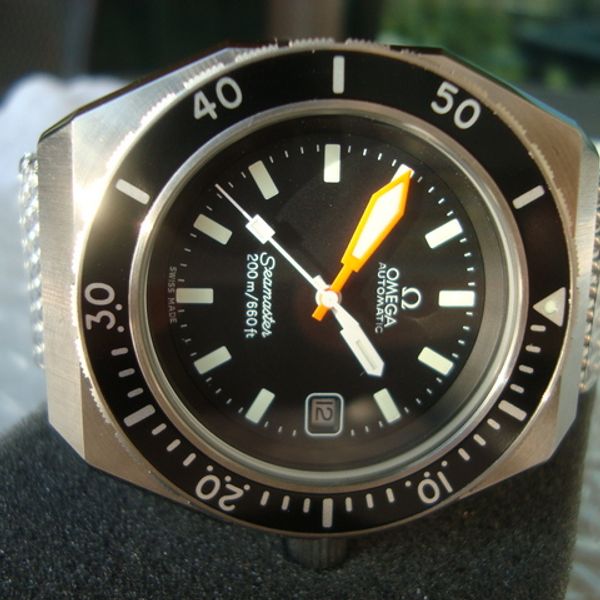 Watchco Omega Seamaster SHOM 200m New Old Stock on mesh - Phenomenal ...