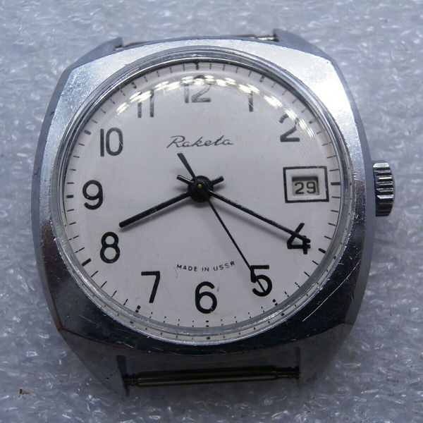 Vintage Watch RAKETA, SOVIET/USSR, RUSSIA | WatchCharts Marketplace