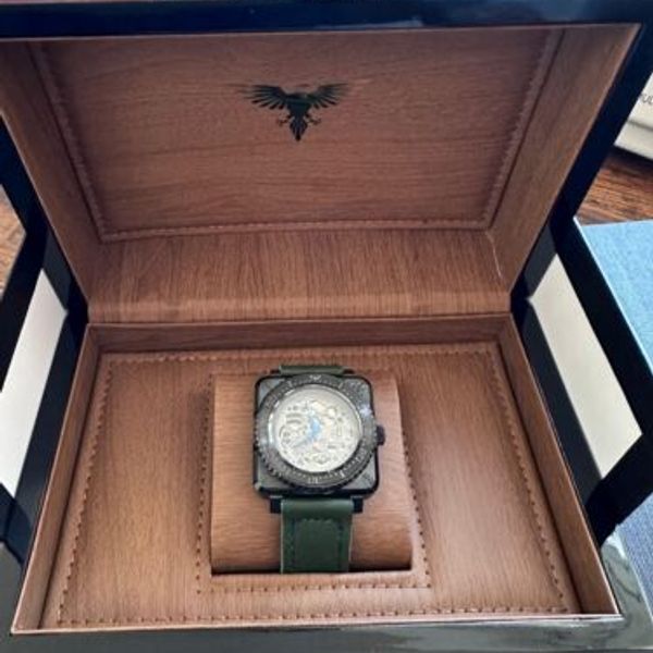 bespoke Skeleton mod watch Powered by Seiko NH72 automatic movement ...