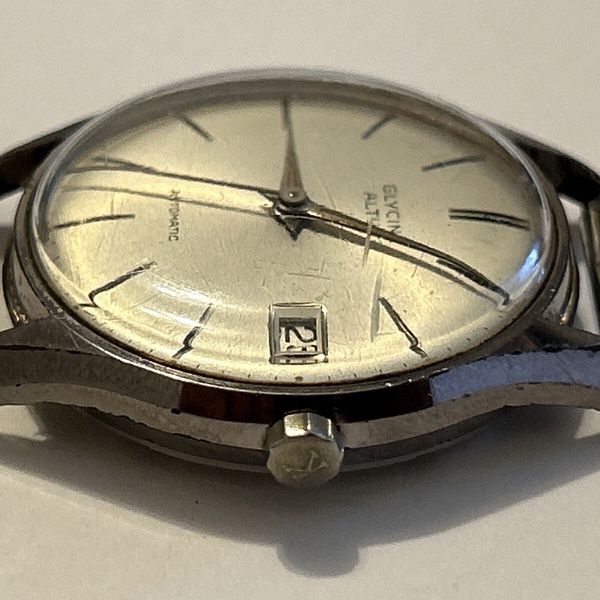 VINTAGE GLYCINE ALTUS AUTOMATIC WATCH WORKING | WatchCharts Marketplace