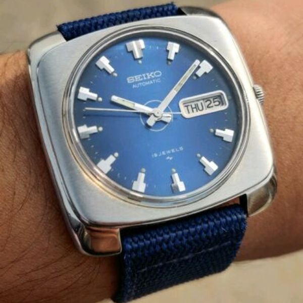 70's Vintage Seiko Automatic Movement 7006-8110 Japan Made Men's Watch ...