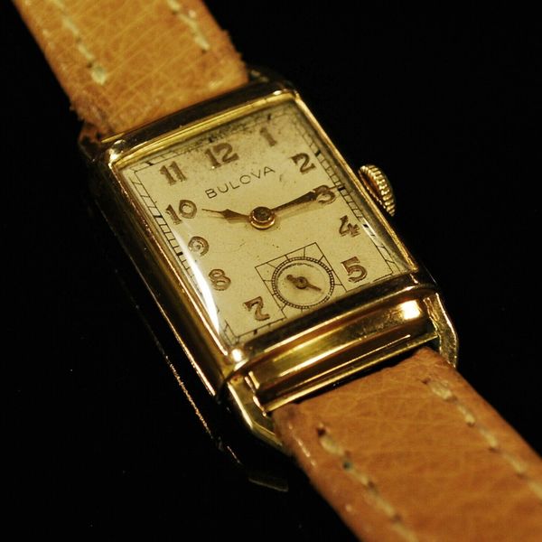 1948 Bulova "President" 21j. Gold Filled Men's Wrist Watch, Fully ...