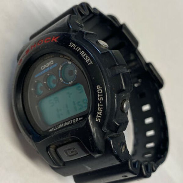 Men’s Casio G-Shock Digital Watch 200M DW-6900 Black New Battery ...