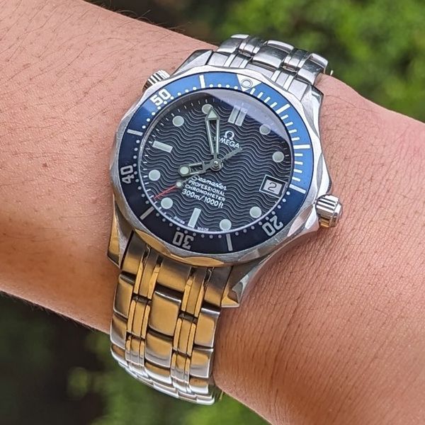 Omega Seamaster 300m Diver Blue 36mm Midsize 2551.80.00 25518000 ...
