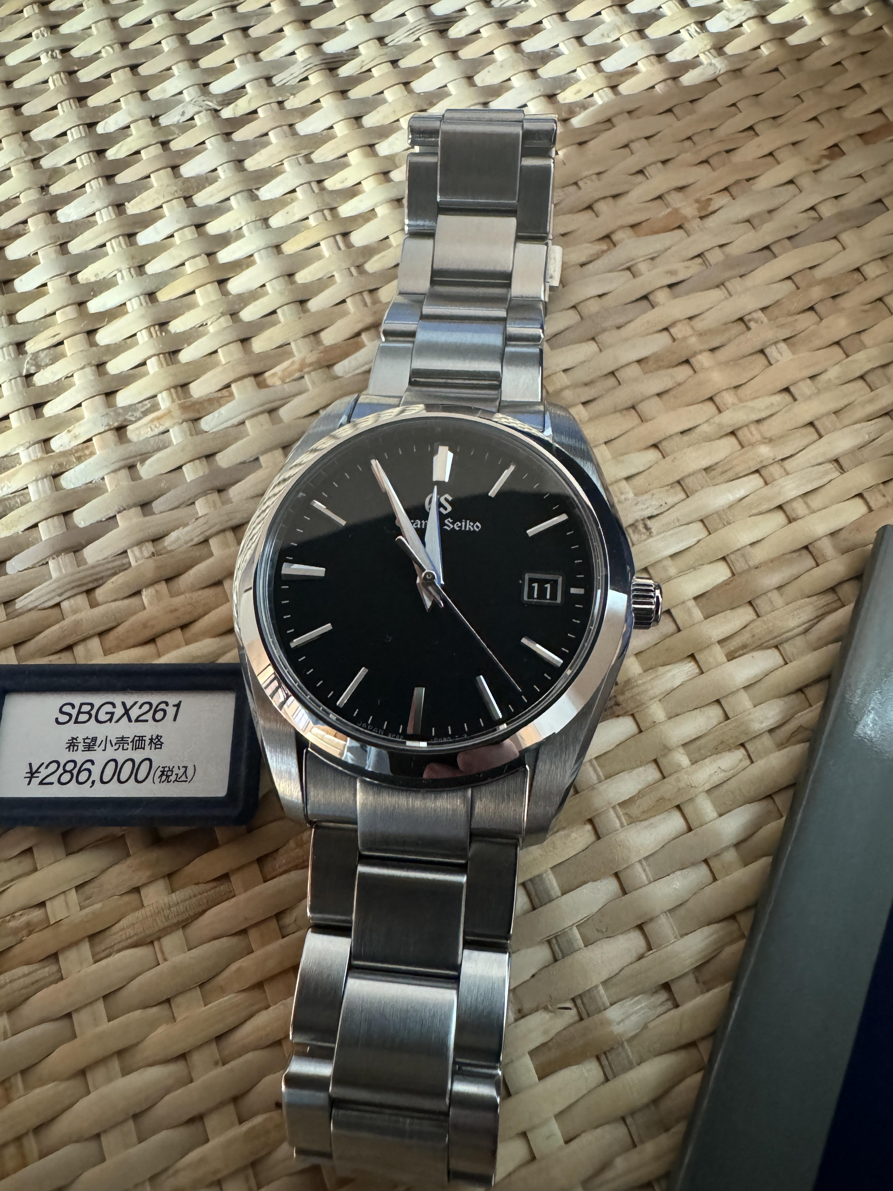 [WTS] Grand Seiko SBGX261 - Excellent Condition | WatchCharts Marketplace
