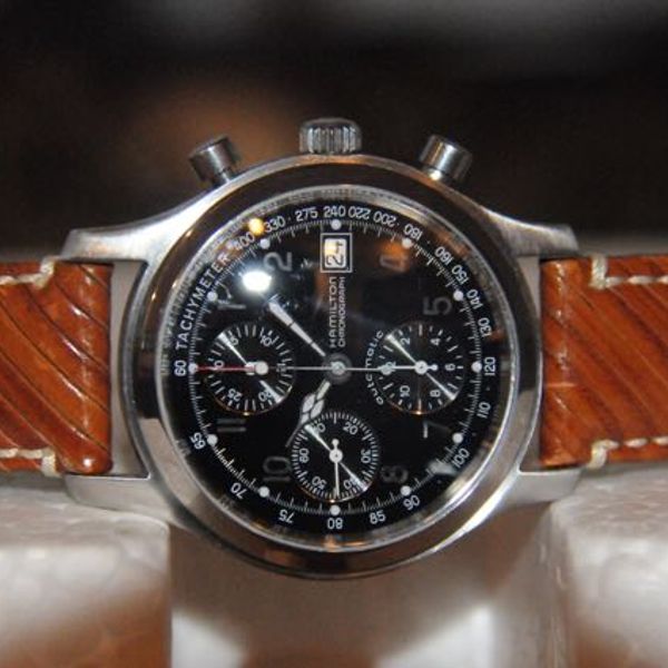 "Vintage" Hamilton Khaki Chrono 3828 Automatic $575 PP'd and Shipped ...