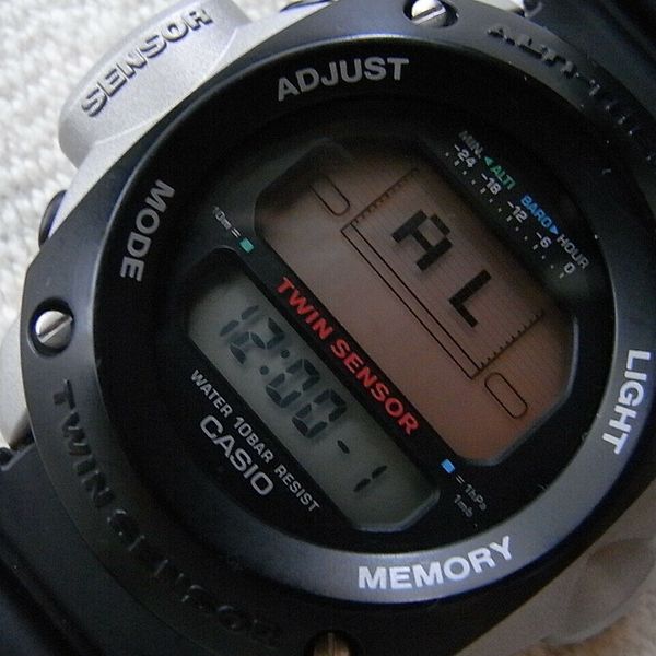 RARE CASIO PROTREK DPX-400 TWIN SENSOR | WatchCharts