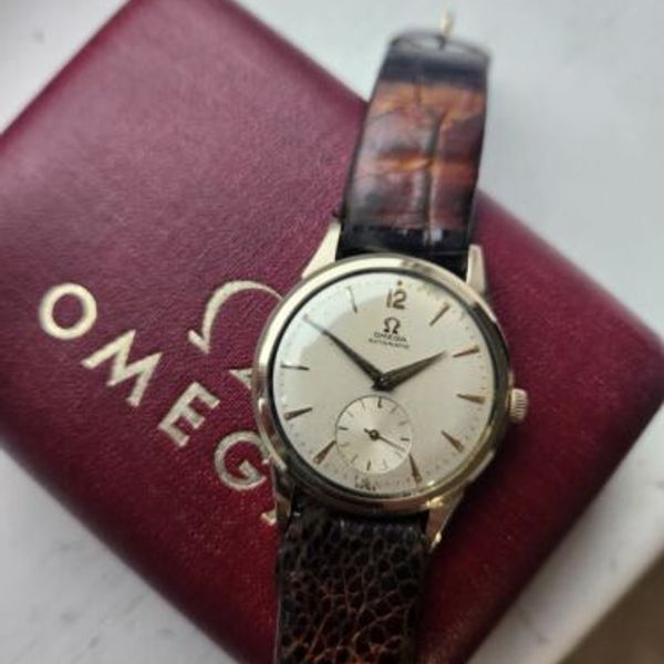 Vintage 1954, 10k GOLD FILLED, OMEGA, AUTOMATIC MENS WATCH, FX6282 WITH ...