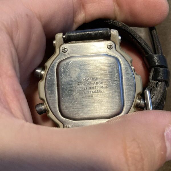 Casio VINTAGE DW 4000 SKY WALKER 43MM DIGITAL Untested No Returns ...