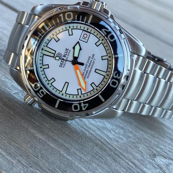 Sold Out Deep Blue 42mm Sea Quest Diver | WatchCharts