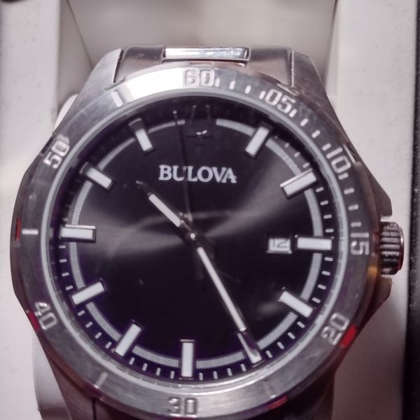 mens bulova watch # 96B377 Classic Sport With SS Band | WatchCharts ...