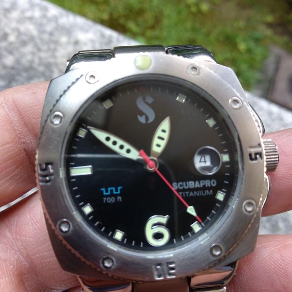 FS: Rare diver SCUBAPRO Titanium 700ft (213 meters ) with original ...