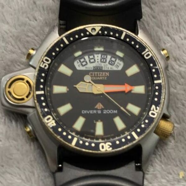 Citizen Promaster Aqualand Diver's 200m Men's Watch JP2000- C520. Not Working | WatchCharts ...