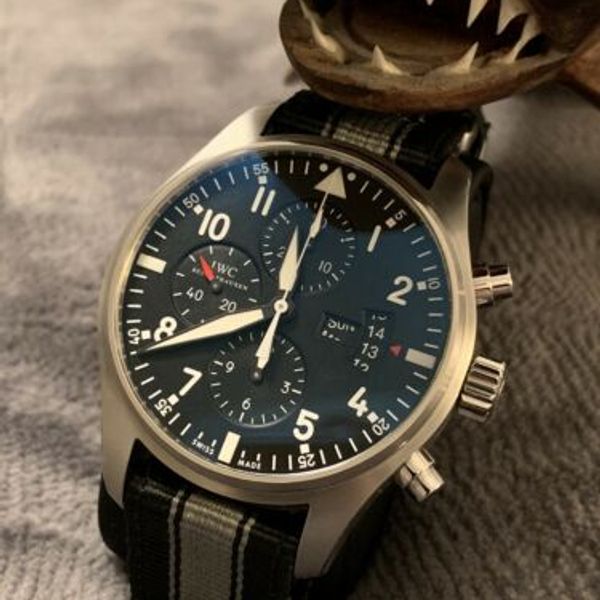 IWC Pilot's Watch IW377701 Wrist Watch for Men w/box, etc | WatchCharts