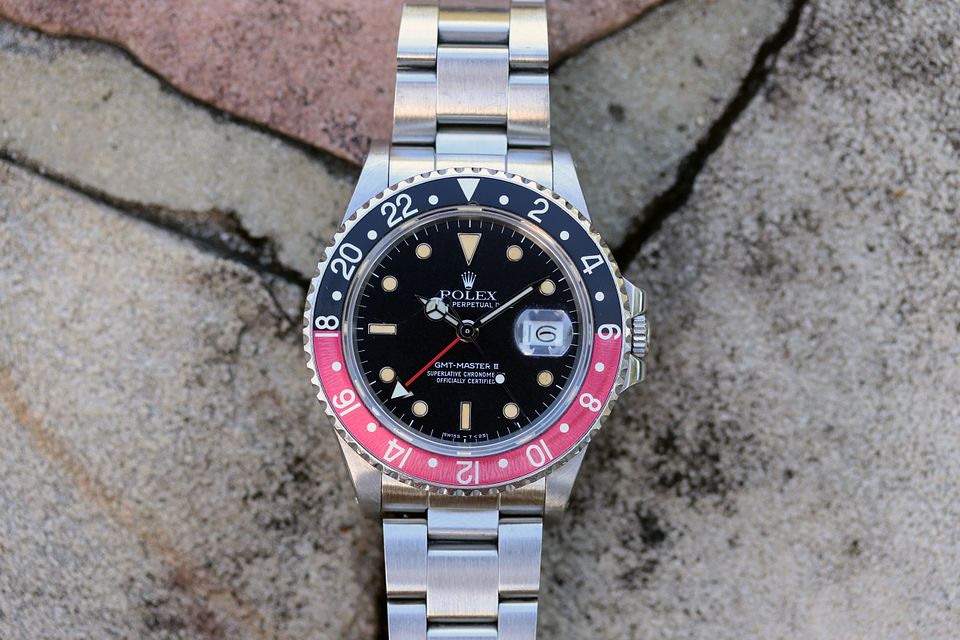 1986 Rolex GMT-Master 2 ref. 16760 “Fat Lady, Vivid Patina” | WatchCharts Marketplace