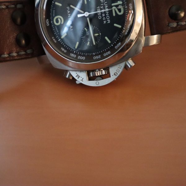 FSOT! Panerai Pam 212 1950 Luminor Flyback 44mm Chronograph w/BOX ...