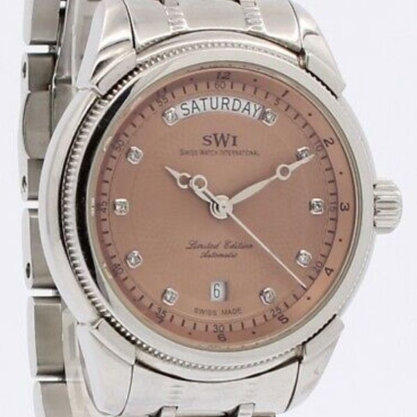 SWI Swiss Watch International Limited Edition Diamond Automatic ref ...