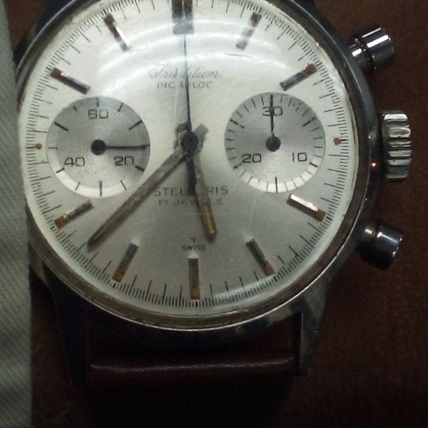 FS: Tradition 17 Jewel Chronograph Made By Heuer for Sears and Roebuck ...
