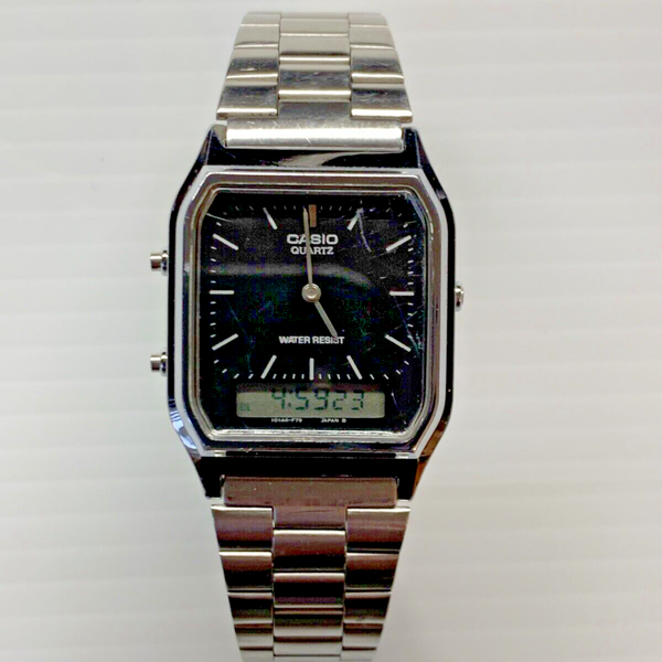 Casio Quartz AQ-230 Module 5154 Ana-Digi Vintage Quartz Watch. New Battery !!!! | WatchCharts ...