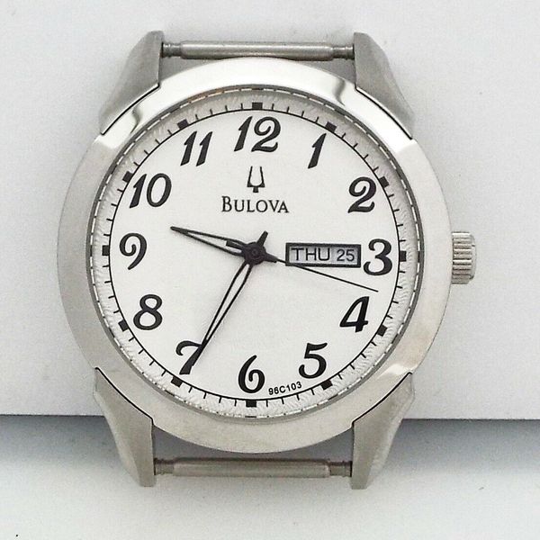 Bulova - 96C103 - Quartz - Stainless Steel - 40mm Mens - No band ~#2460 ...