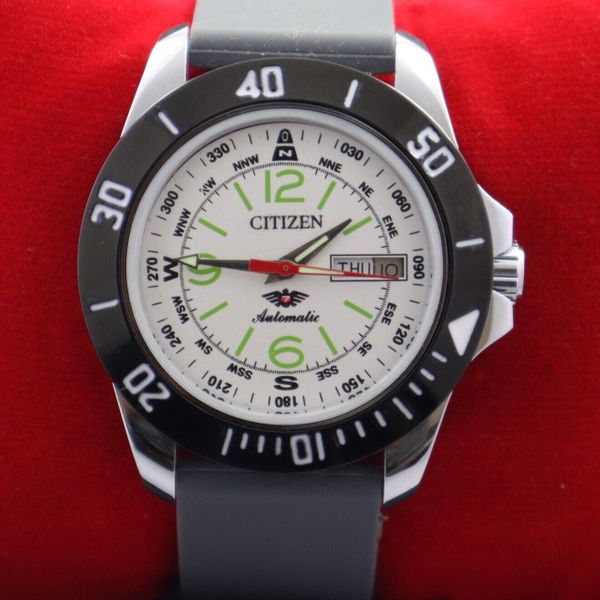 Vintage Citizen Diver Look Automatic cal.8200 Rotating Bezel Day/Date ...