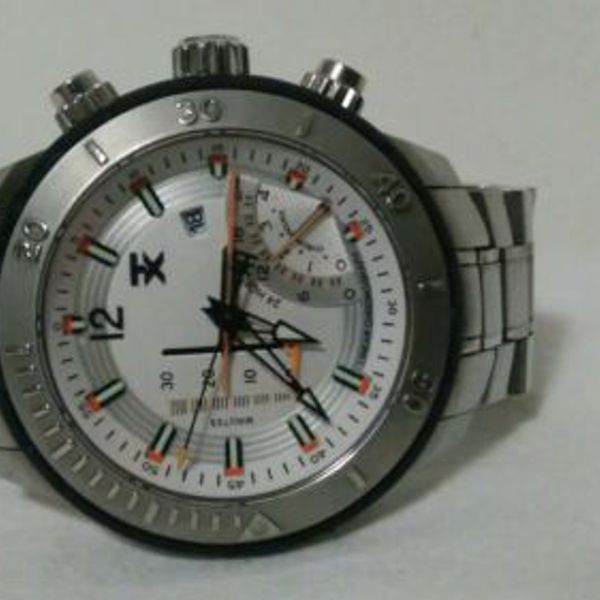 Men's TX Men's T3C305 TechnoLuxury Linear Chronograph watch ...