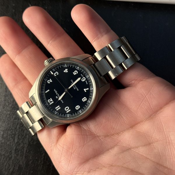 [WTS] Reserved Hamilton X Engineered Garments titanium | WatchCharts ...