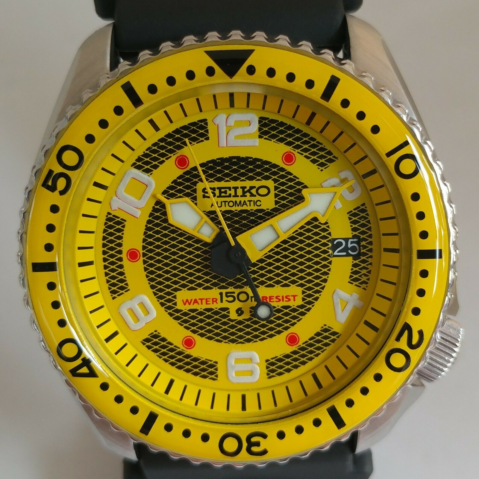 Seiko 7002-7000 Vintage Divers Mesh Automatic Watch Mod #310 | WatchCharts