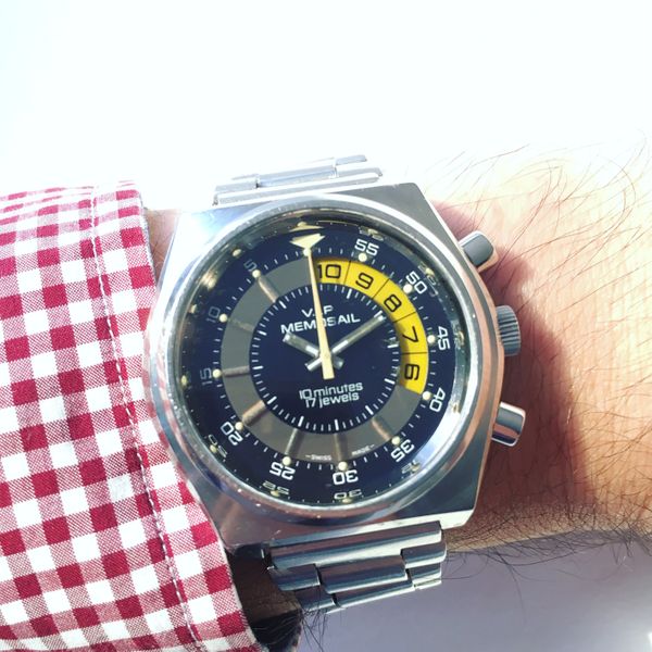 FS: Memosail V.I.P. Regatta Yachttimer Valjoux 7737 SS | WatchCharts ...