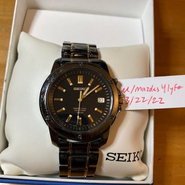 [WTS] Seiko perpetual calendar 6a32-00B0 men’s watch | WatchCharts