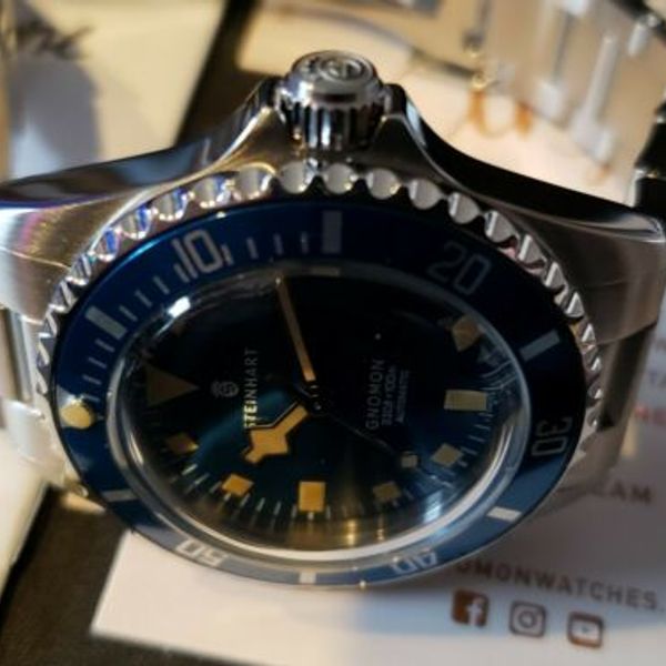 Steinhart ocean one 39 Marine Blue Gnomon Exclusive Limited of 200 ...