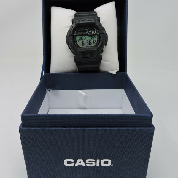 Casio G-Shock GD350-8WC Men's 50mm Quartz Digital Grey Resin Sport ...