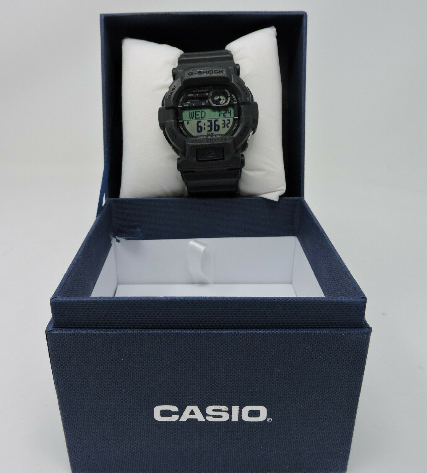 Casio G-Shock GD350-8WC Men's 50mm Quartz Digital Grey Resin Sport ...