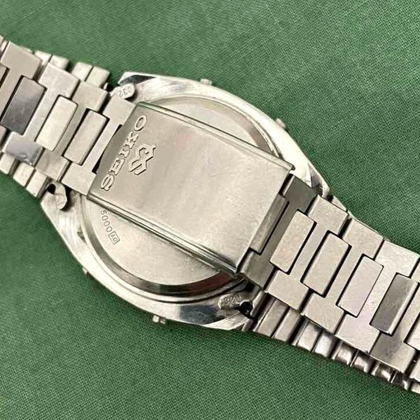 Seiko A714-5000 ''Running Man'' Vintage Digital Watch Made in Japan ...