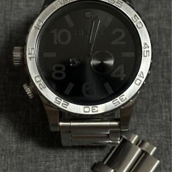 Nixon 51-30 Tide Graph Sv/Bk | WatchCharts Marketplace