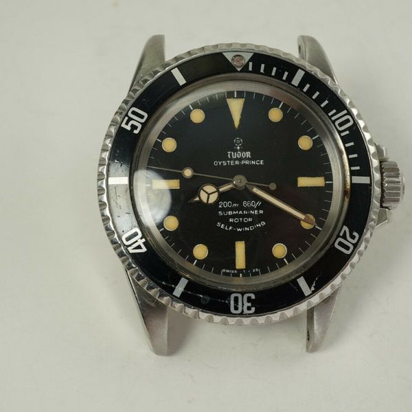 TUDOR 7928 SUBMARINER ROSE DIAL FOR RESTORATION STAINLESS STEEL DATES ...